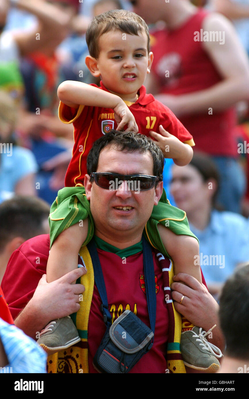 Soccer uefa european championship 2004 group a portugal v greece hi-res ...