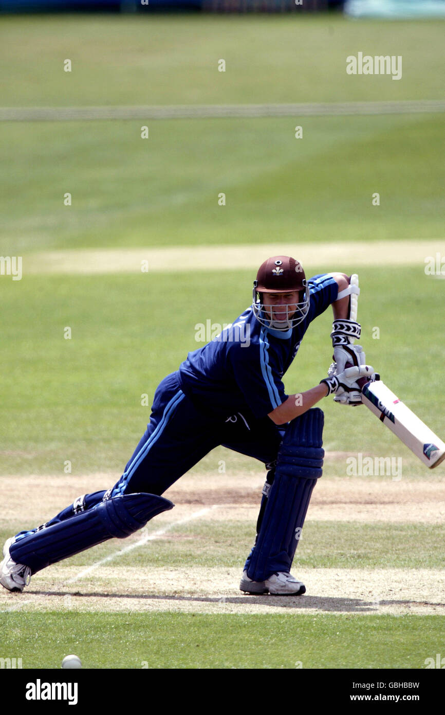 Cricket jonathan batty action hi-res stock photography and images - Alamy