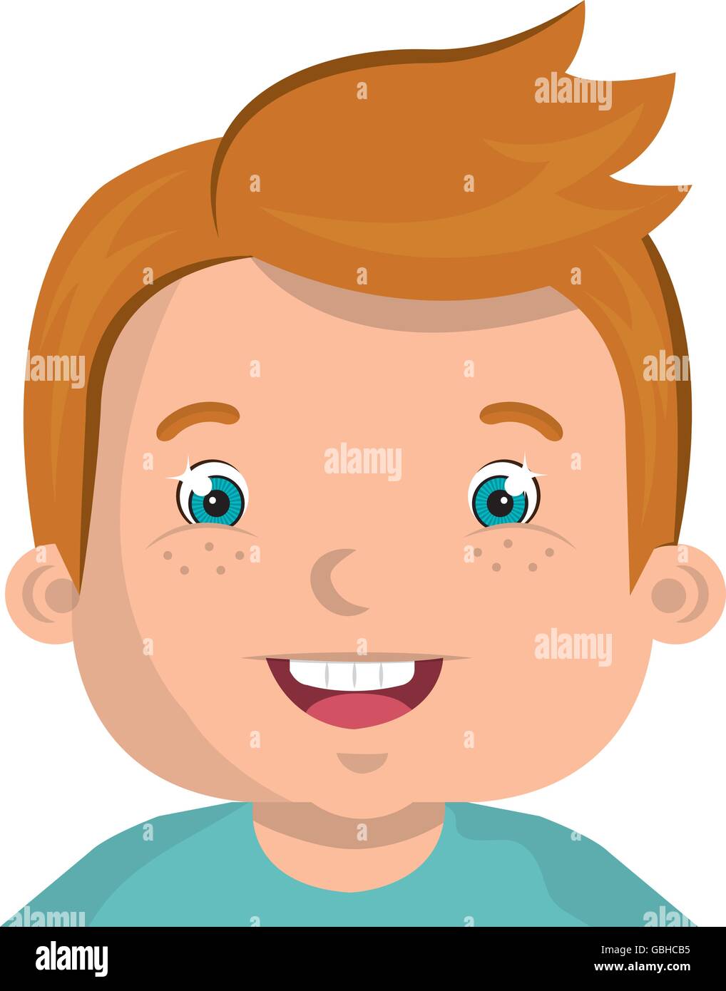 Kids smiling colorful cartoon design Stock Vector Image & Art - Alamy
