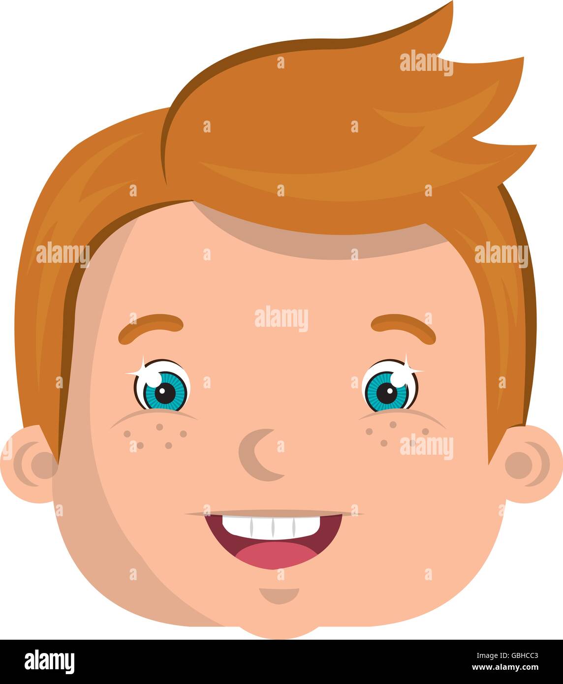 Kids smiling colorful cartoon design Stock Vector Image & Art - Alamy
