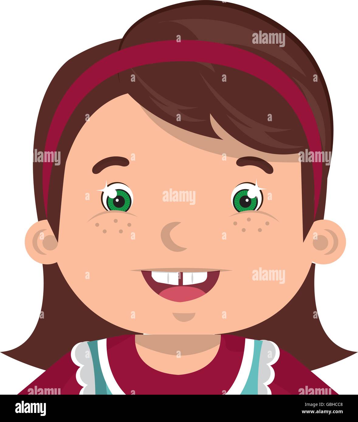 Kids smiling colorful cartoon design Stock Vector Image & Art - Alamy