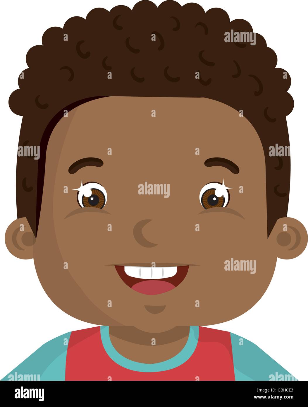 Kids smiling colorful cartoon design Stock Vector Image & Art - Alamy