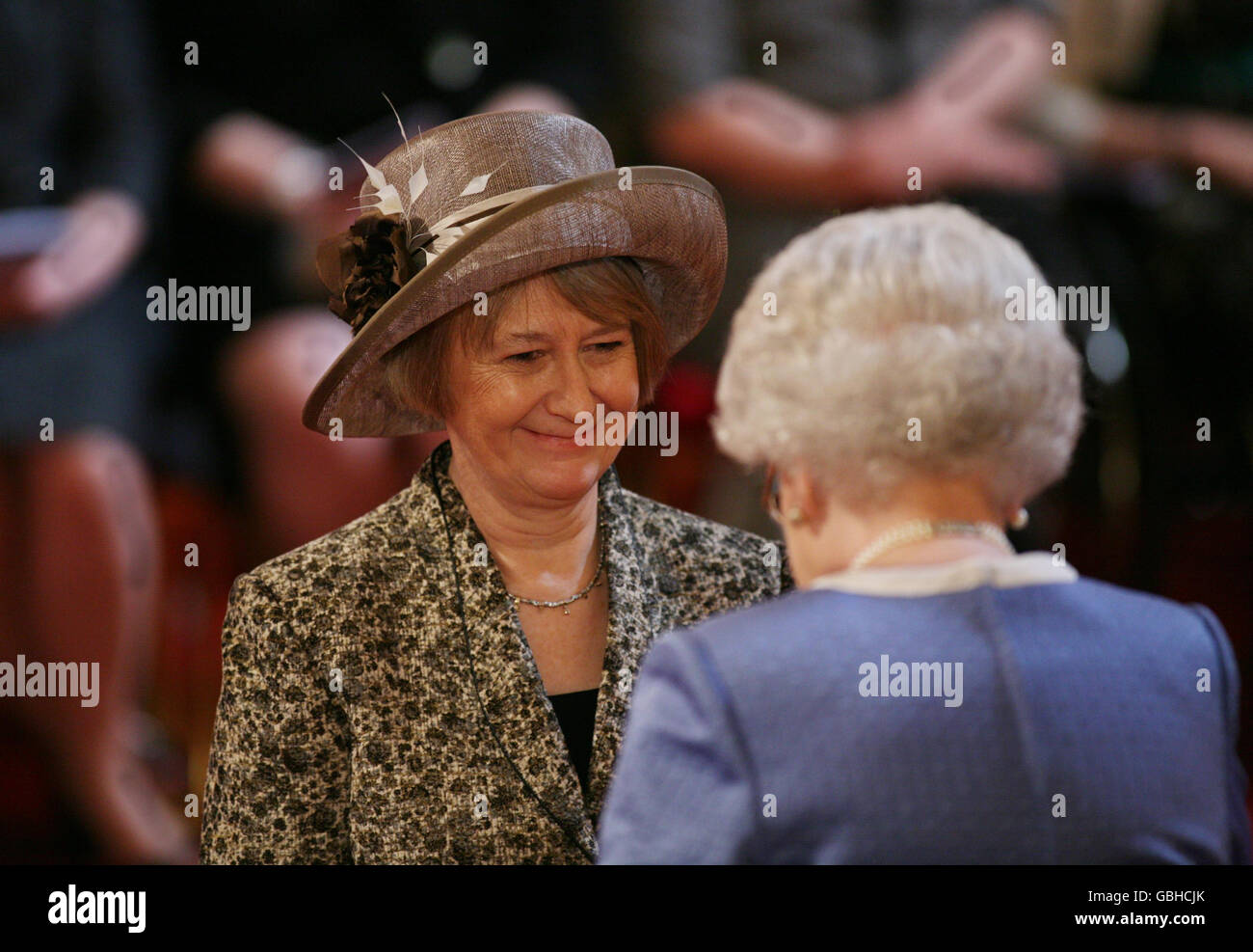 Investiture at Buckingham Palace Stock Photo - Alamy
