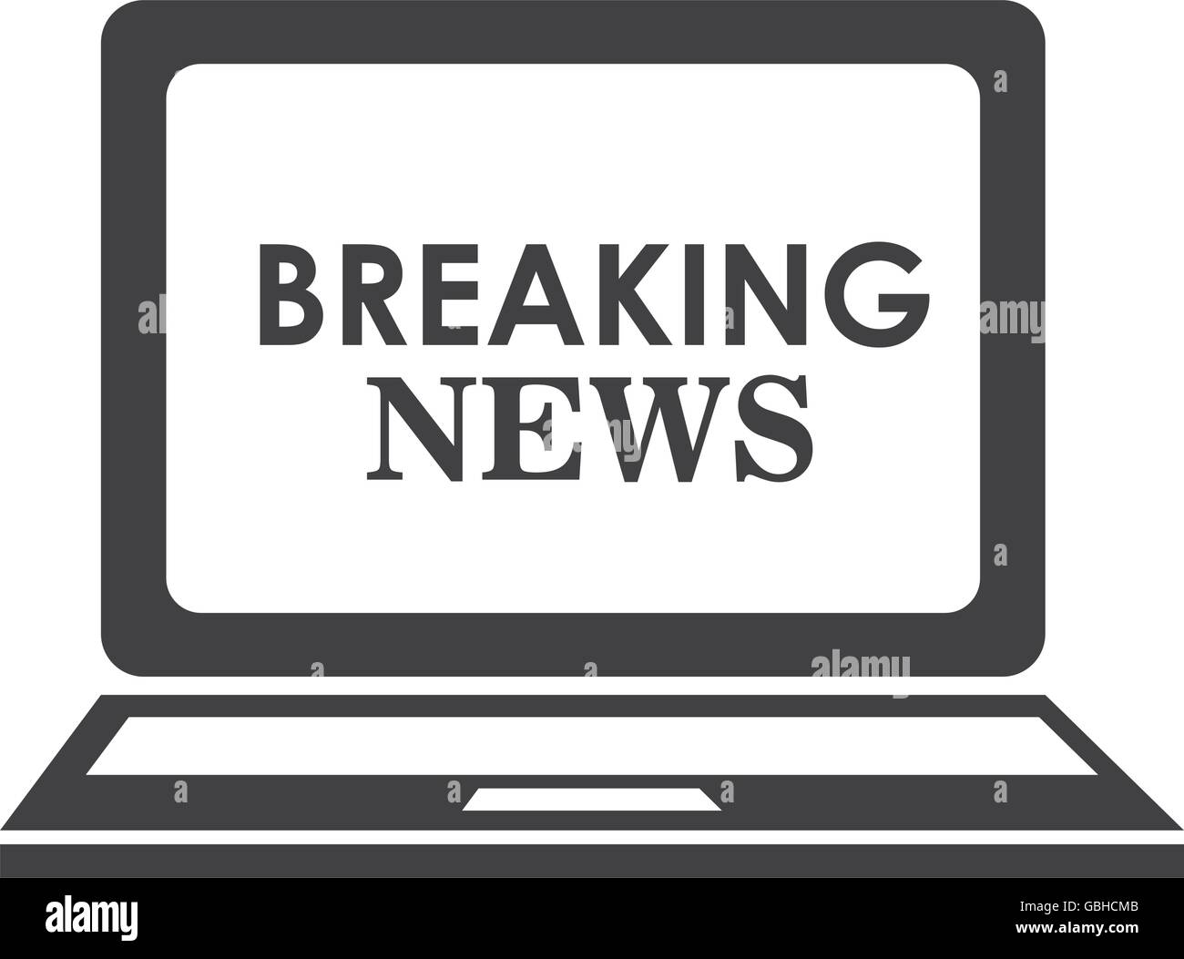 Journalism and news graphic design, vector illustration Stock Vector ...