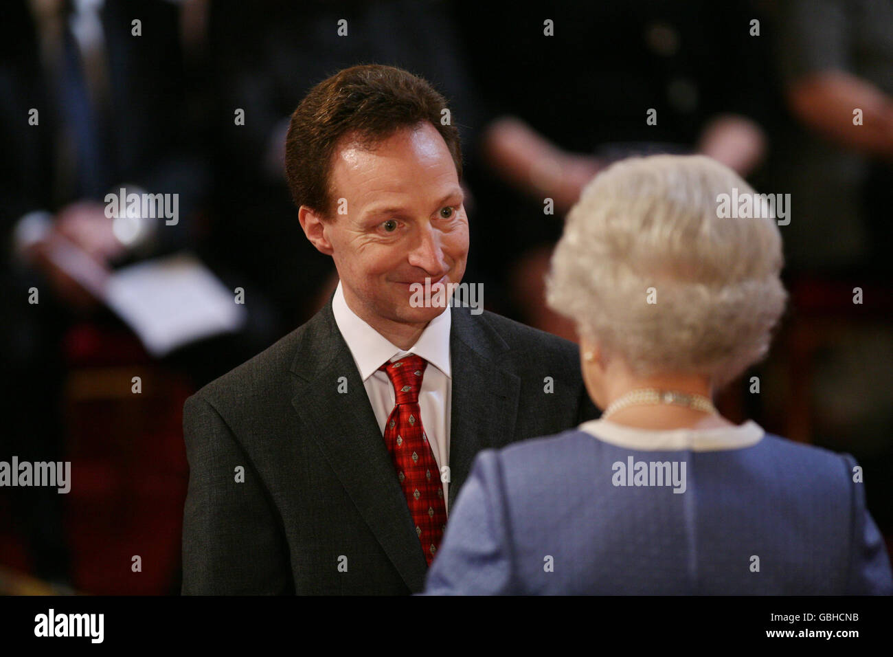 Stephen Hucklesby, from Leamington Spa, is made an MBE by Queen ...