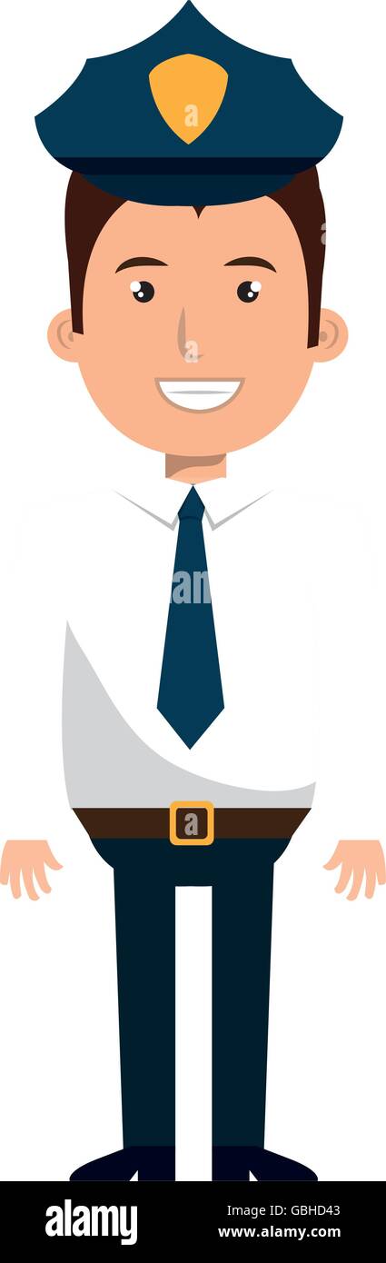 Police officer cartoon graphic design Stock Vector Image & Art - Alamy