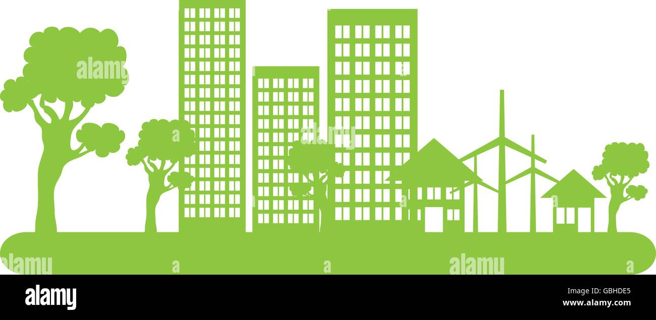 Go green ecology theme design Stock Vector Image & Art - Alamy