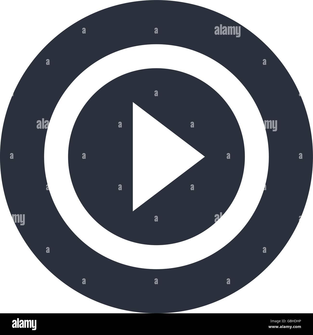 Play symbol, video and multimedia design Stock Vector Image & Art - Alamy
