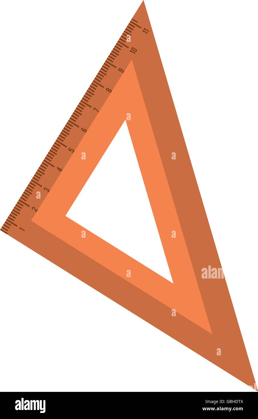 Measure ruler isolated flat icon Stock Vector Image & Art - Alamy