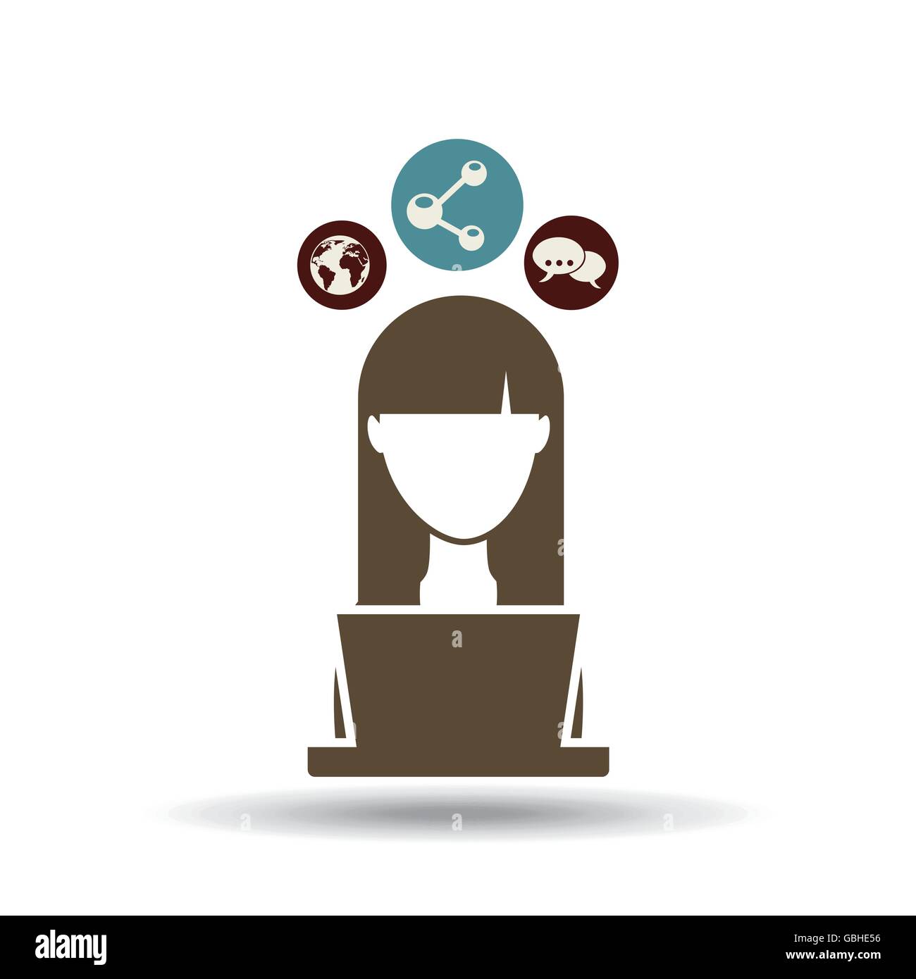 technology communication icon Stock Vector Image & Art - Alamy