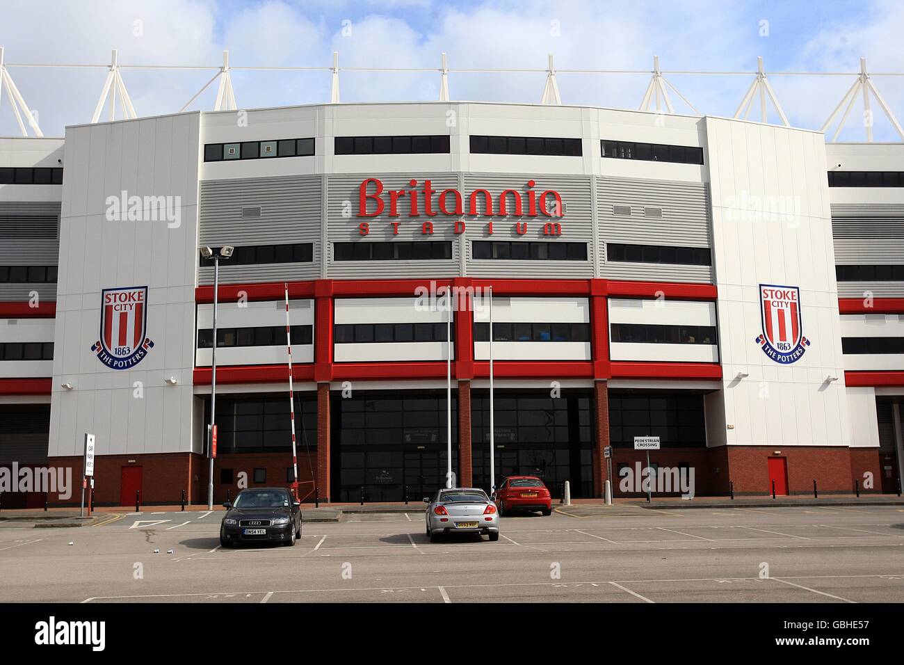 Soccer football stadiums britannia stadium hi-res stock photography and ...