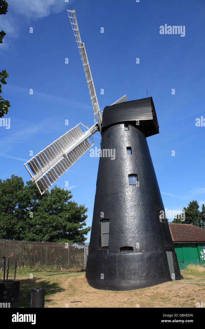 The Brixton Windmill Stock Photo - Alamy