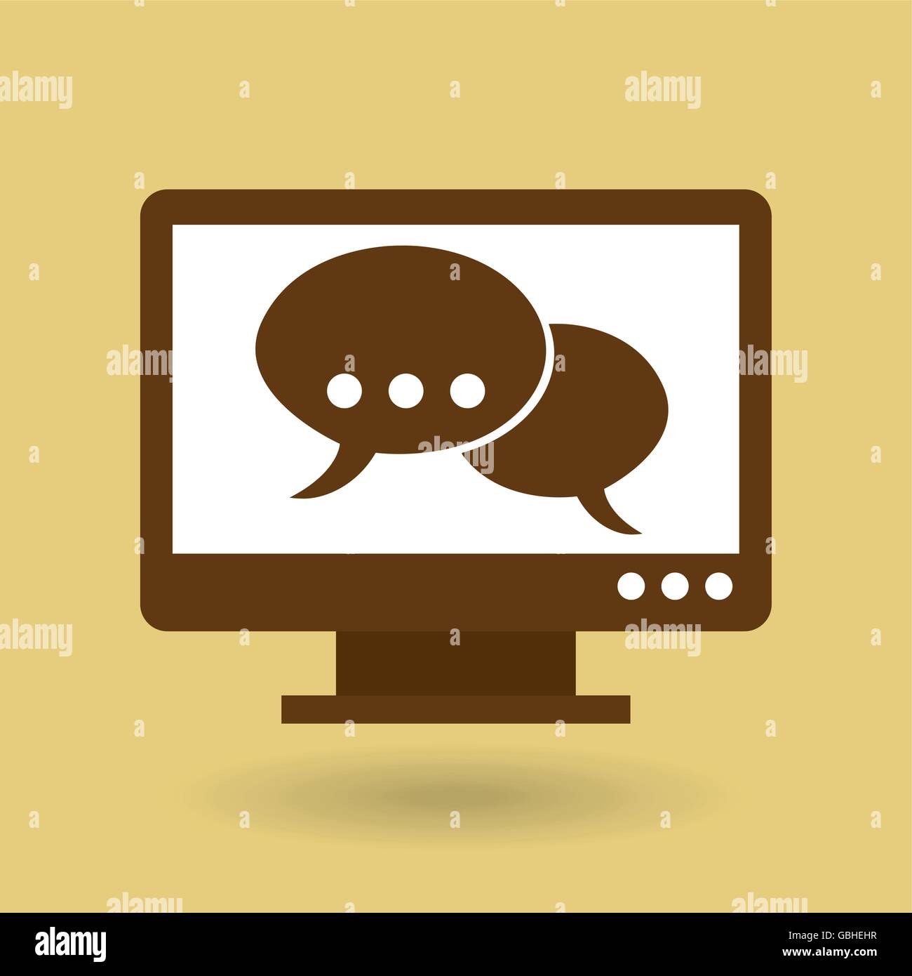 technology communication icon Stock Vector Image & Art - Alamy