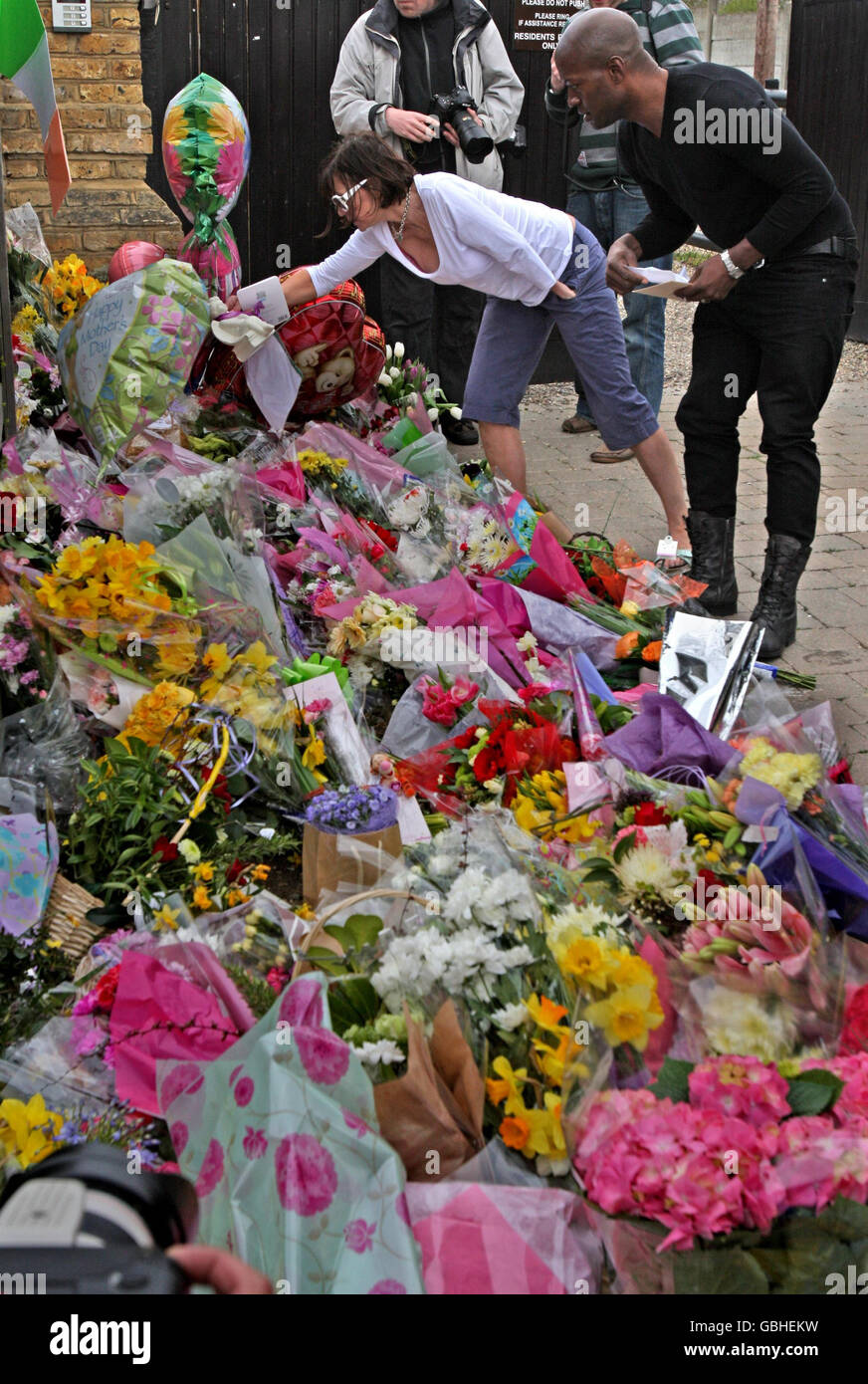 Jade Goody dies Stock Photo - Alamy