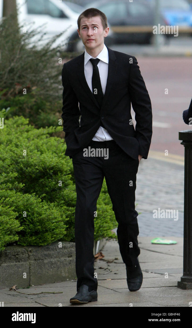 Luke Tittensor court case Stock Photo - Alamy