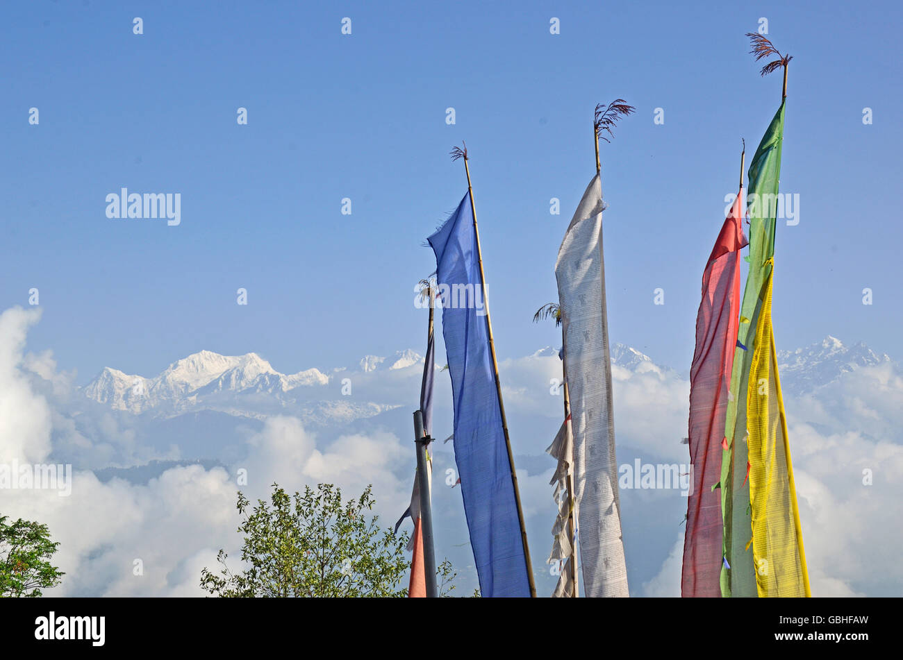 Landscape from Kaluk, West Sikkim, India Stock Photo - Alamy