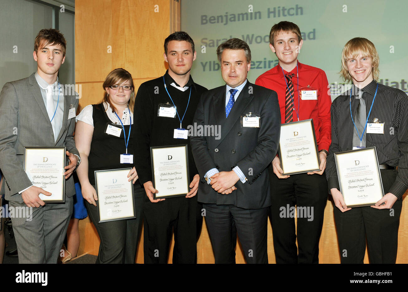 Princess Diana awards Stock Photo - Alamy