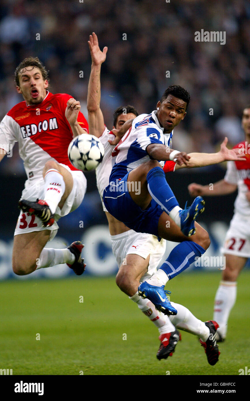 Soccer - UEFA Champions League - Final - Monaco v FC Porto Stock Photo ...