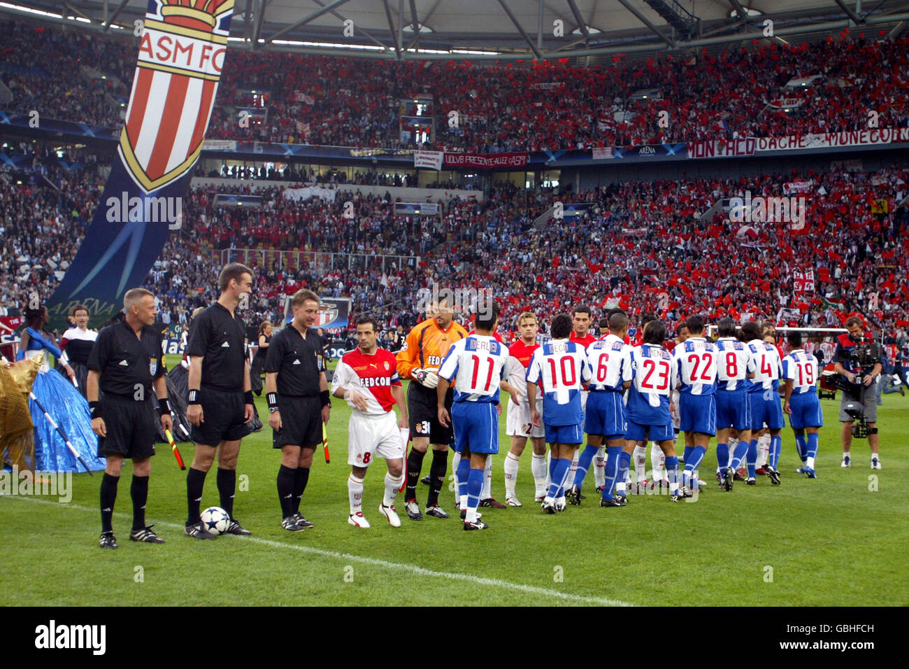 Soccer - UEFA Champions League - Final - Monaco v FC Porto Stock Photo ...