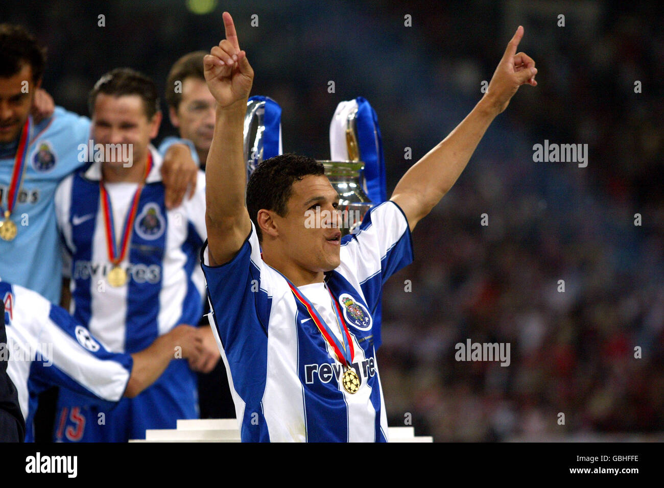 Soccer - UEFA Champions League - Final - Monaco v FC Porto. FC Porto's ...