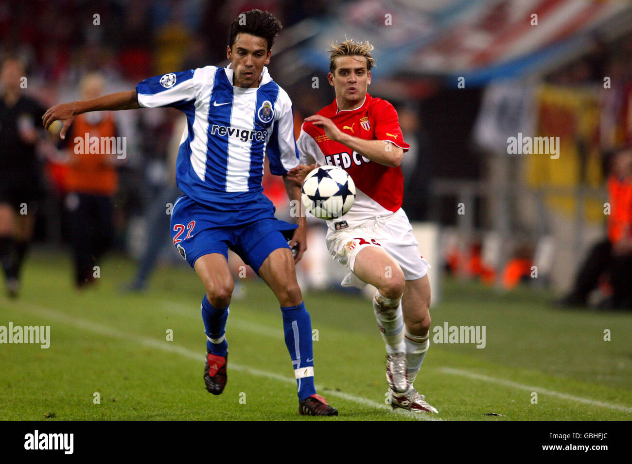 Soccer - UEFA Champions League - Final - Monaco v FC Porto Stock Photo ...