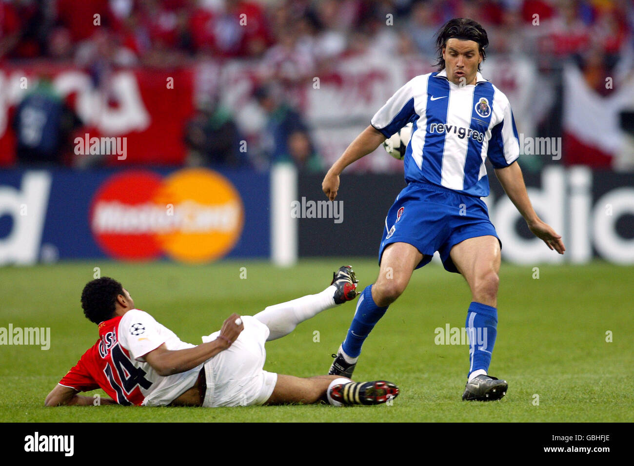 Soccer - UEFA Champions League - Final - Monaco v FC Porto Stock Photo ...