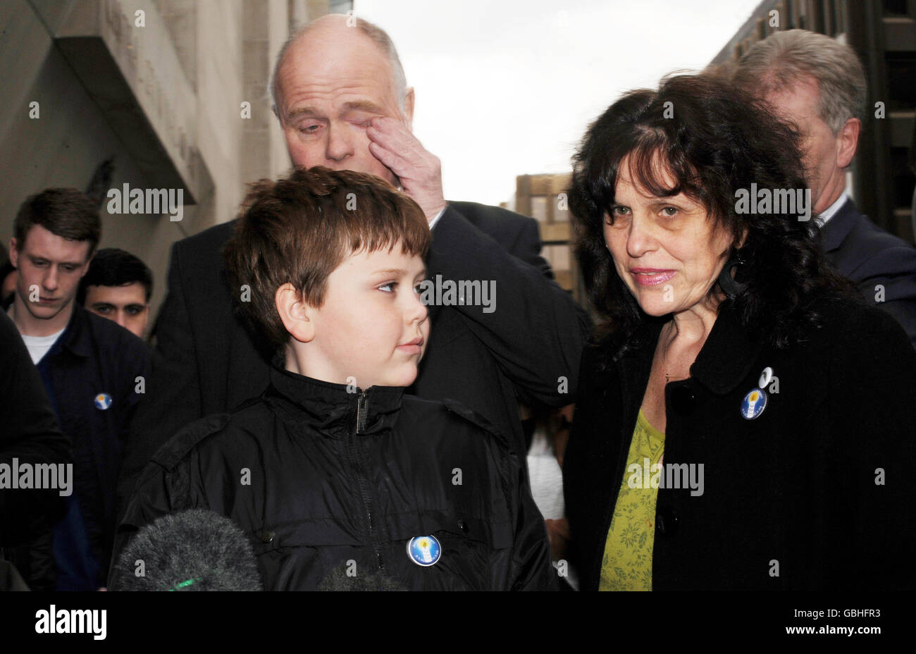 Jimmy Mizen court case Stock Photo - Alamy