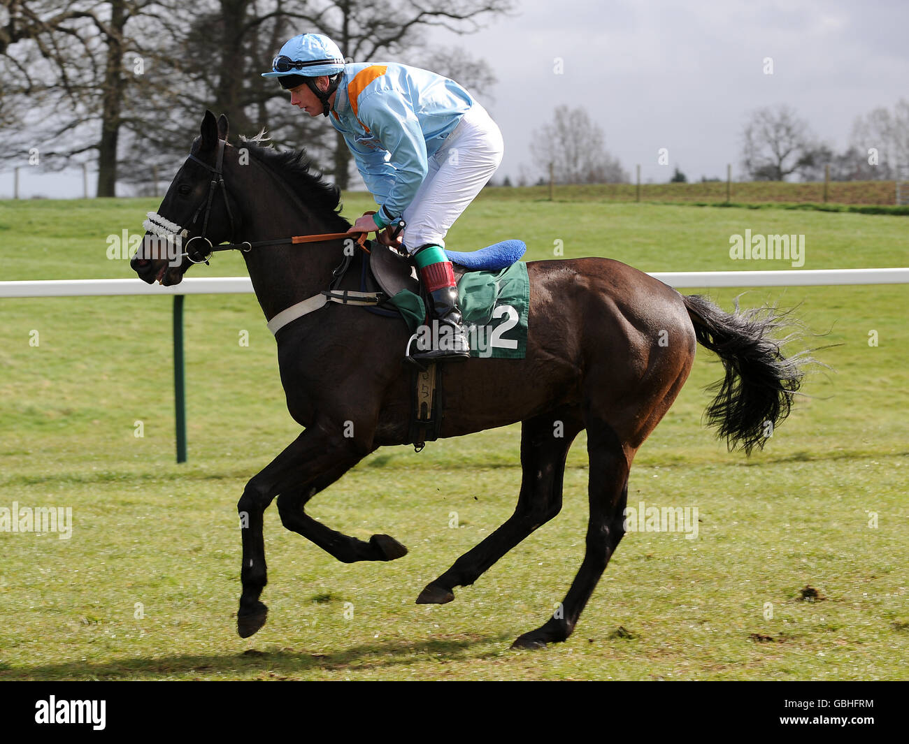 Jockey Warren Cafferty on Green Day Packer goes to post in the ...