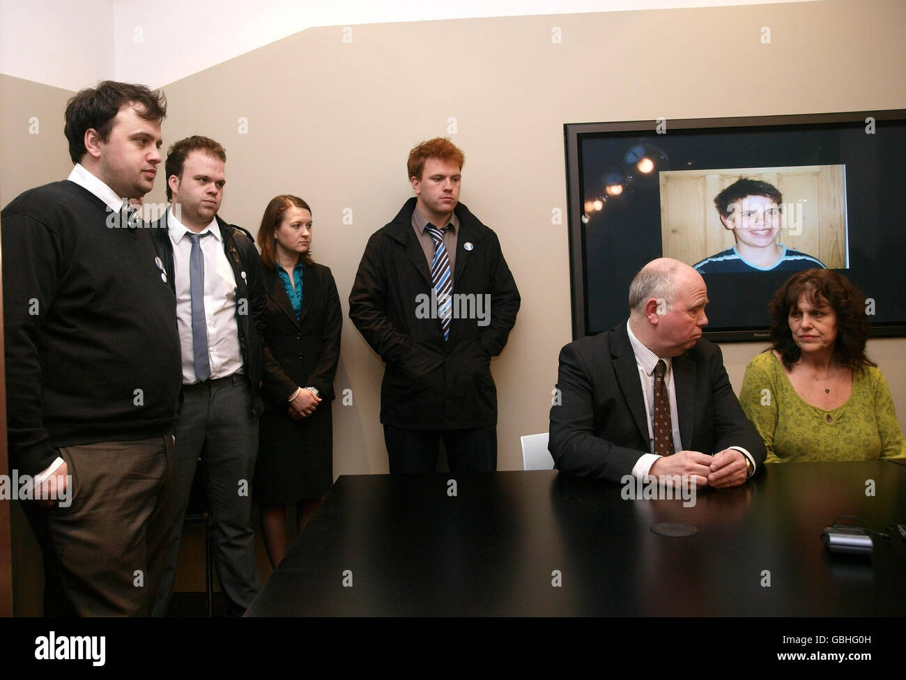 The family of murdered schoolboy jimmy mizen hi-res stock photography ...