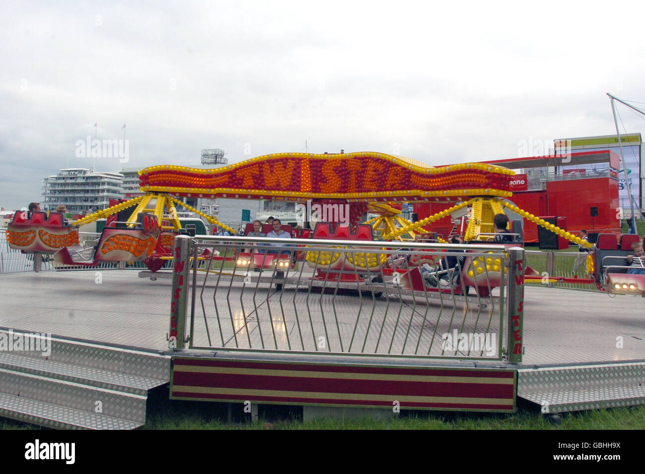 Horse Racing - Epsom Races - Vodafone Derby. Fairground attractions at ...