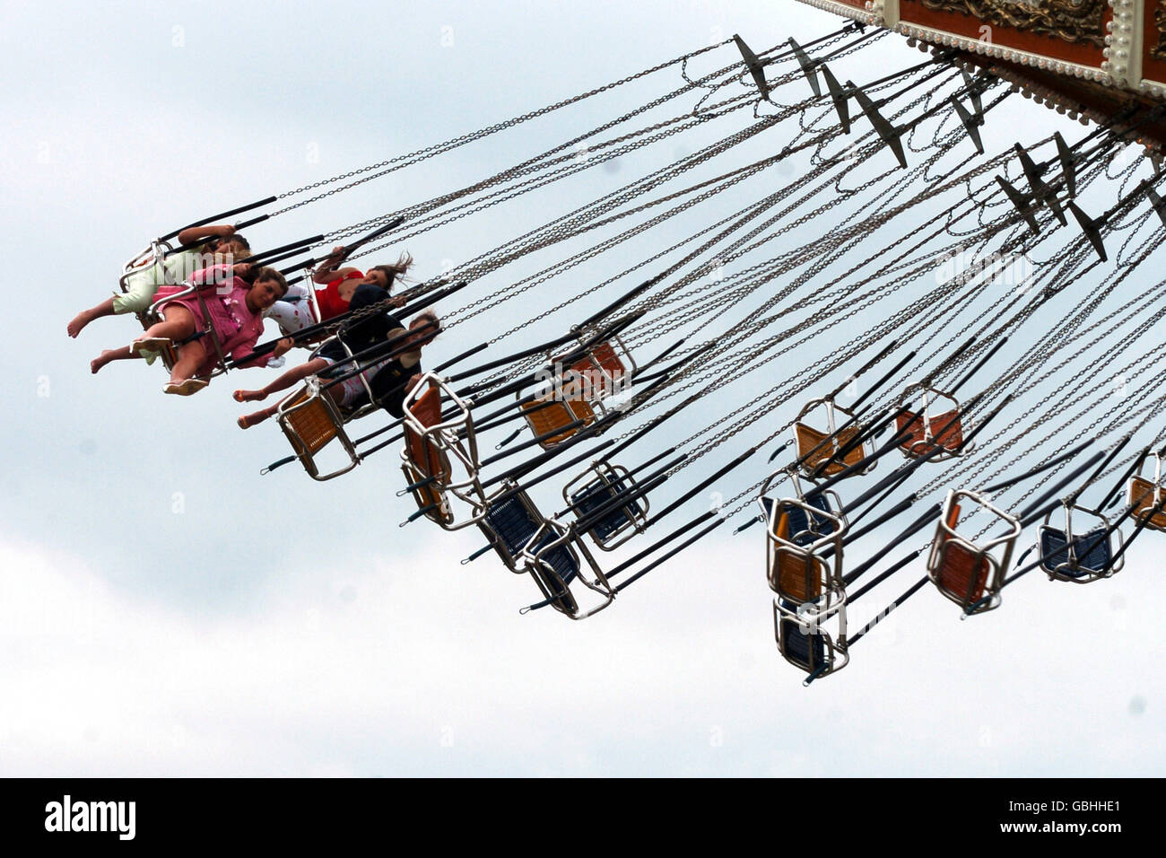 Horse Racing - Epsom Races - Vodafone Derby. Fairground attractions at ...