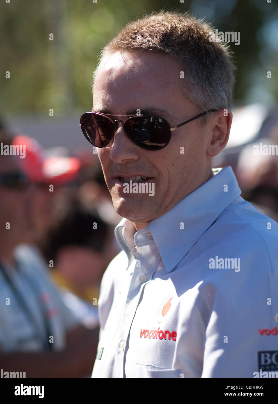 McLaren's Martin Whitmarsh before the Australian Grand Prix at Albert ...