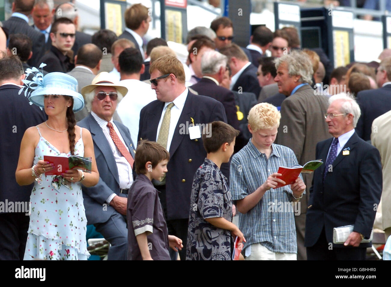 Horse Racing - Epsom Races - Vodafone Oaks Day. People of all ages go ...