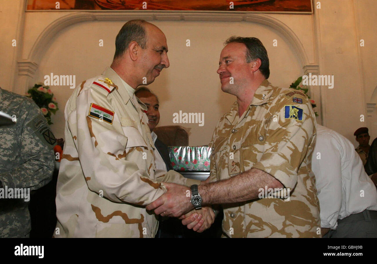 British forces in Iraq Stock Photo - Alamy