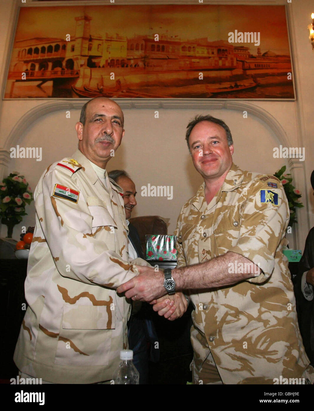 British forces in Iraq Stock Photo - Alamy