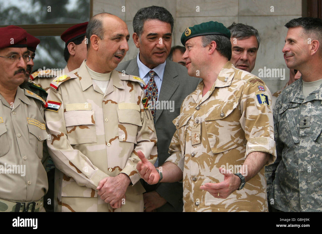 British forces in Iraq Stock Photo - Alamy
