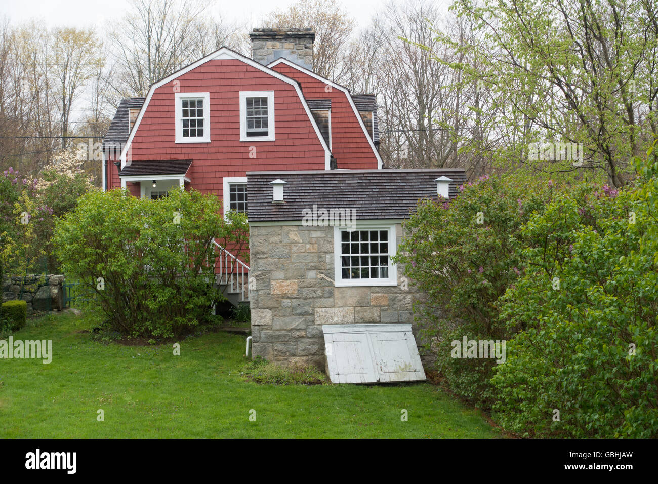 Weir Farm National Historic site Wilton CT Stock Photo - Alamy