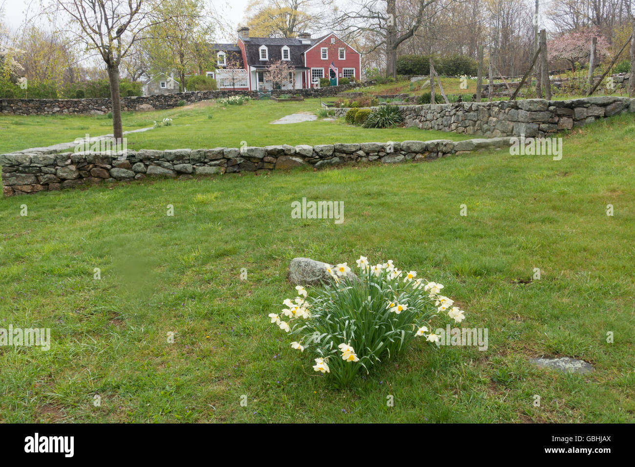 Weir Farm National Historic site Wilton CT Stock Photo - Alamy