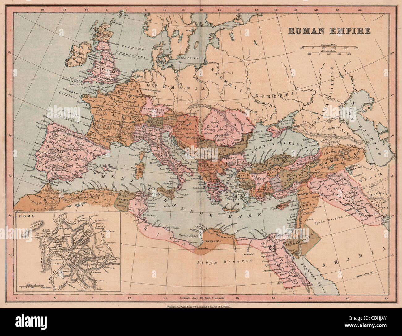 Map roman provinces hi-res stock photography and images - Alamy