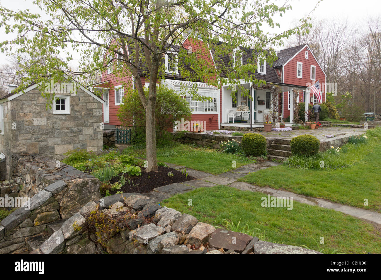 Weir Farm National Historic site Wilton CT Stock Photo - Alamy