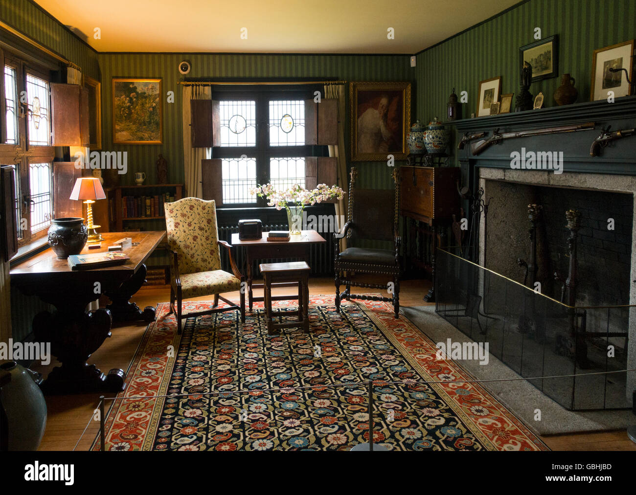 Weir Farm National Historic site Wilton CT Stock Photo - Alamy