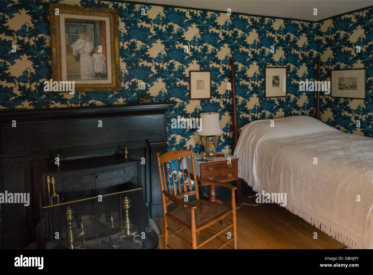 Weir Farm National Historic site Wilton CT Stock Photo - Alamy