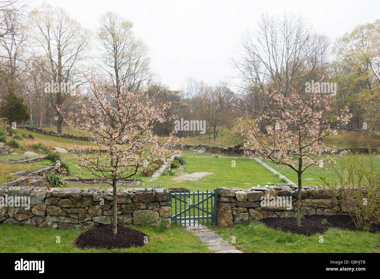 Weir Farm National Historic site Wilton CT Stock Photo - Alamy