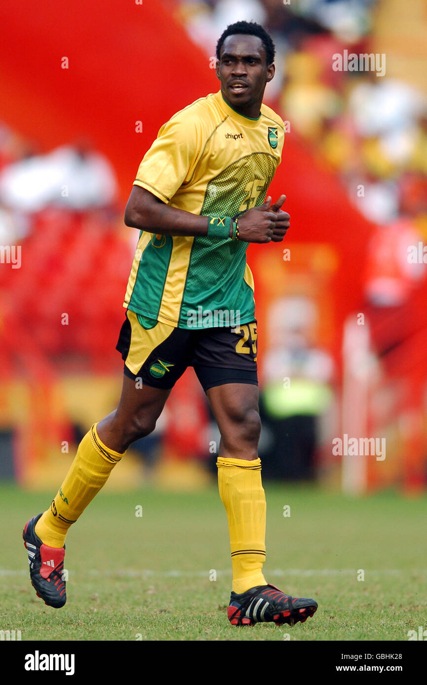 Soccer international friendly jamaica v nigeria hi-res stock ...