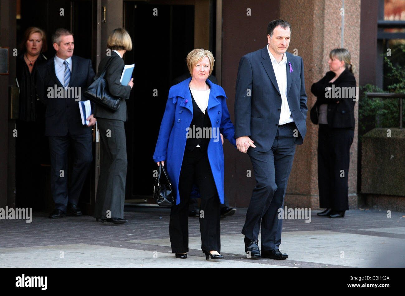 Melanie and Stephen Jones, the parents of murdered schoolboy Rhys Jones ...