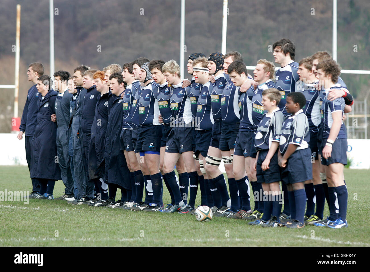 Rugby Union - Scotland U18 v Boys Club of Wales - Bridgehaugh Park ...