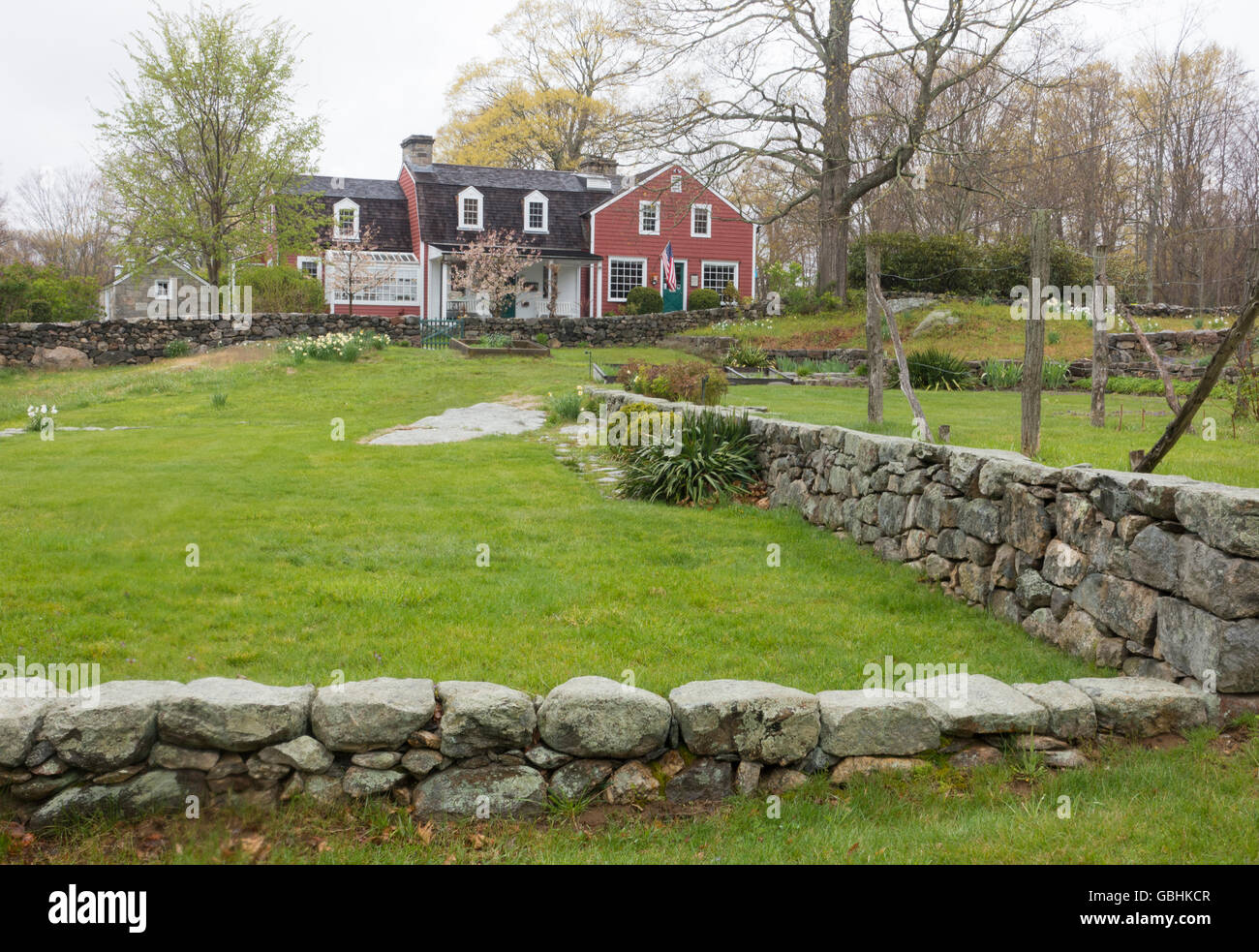 Weir Farm National Historic site Wilton CT Stock Photo - Alamy