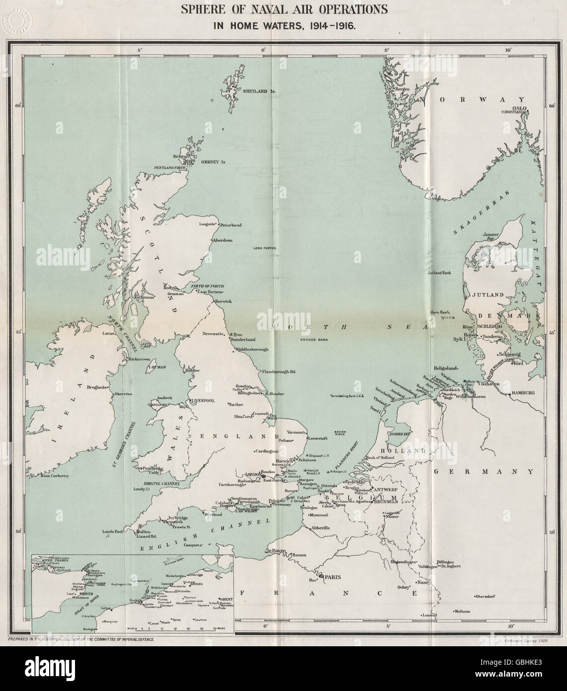 First world war europe map hi-res stock photography and images - Alamy