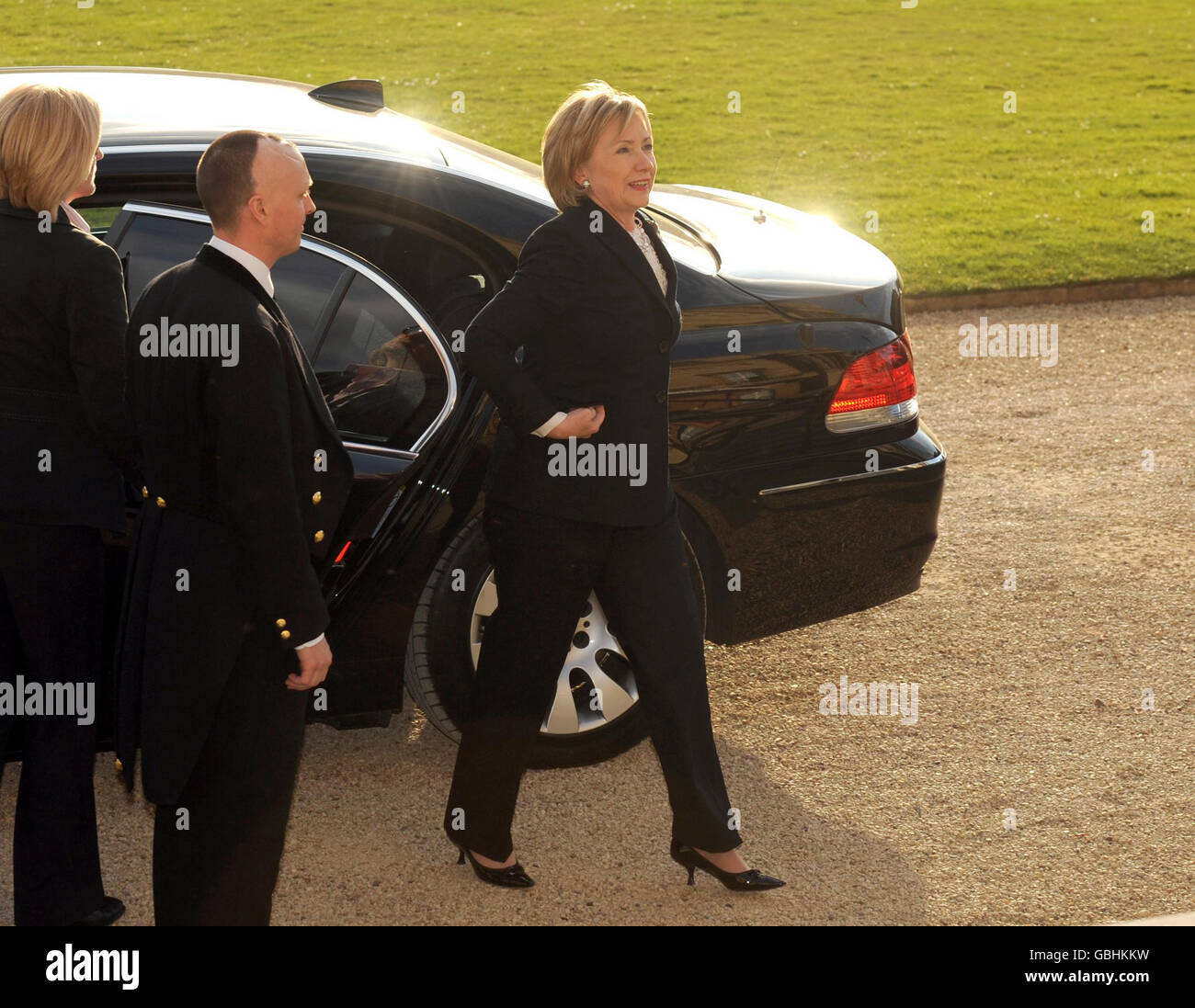 Hillary clinton with world leaders hi-res stock photography and images ...