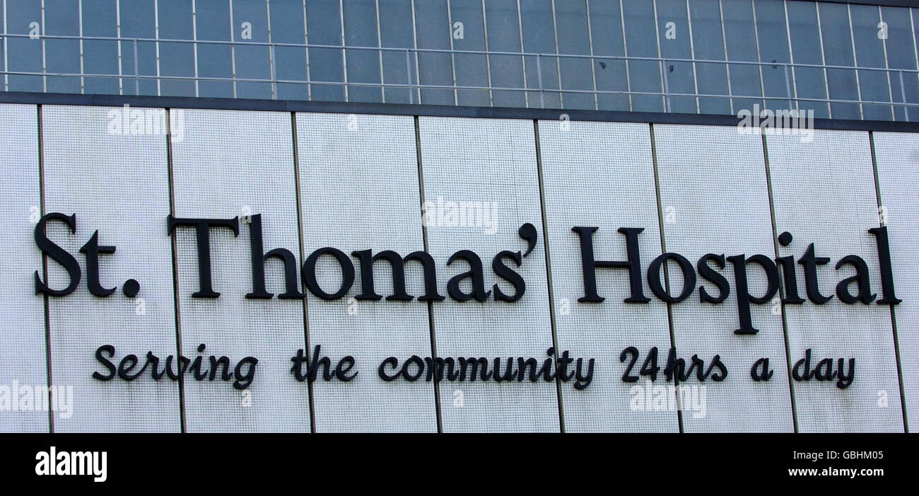 St Thomas' Hospital, London Stock Photo - Alamy